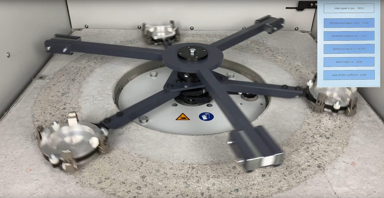 Impact Abrasion Test According to EN17092 | Testcenter Rhein-Main GmbH